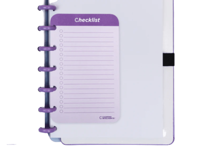 Checklist para cuaderno inteligente