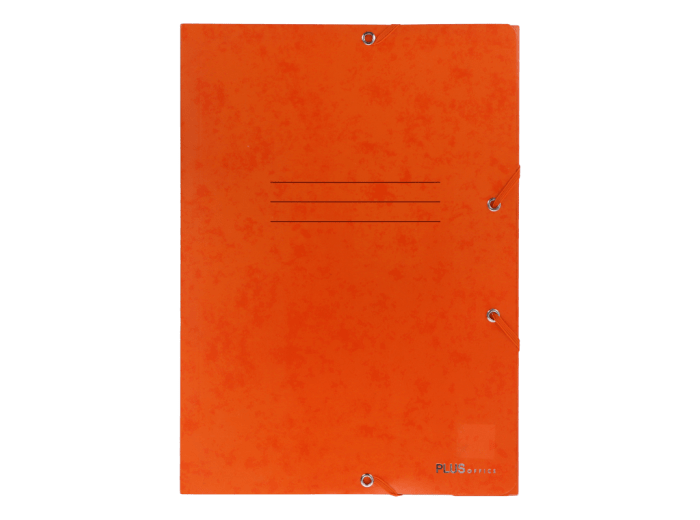 Carpeta Oficio de cartulina con elástico Plus Office
