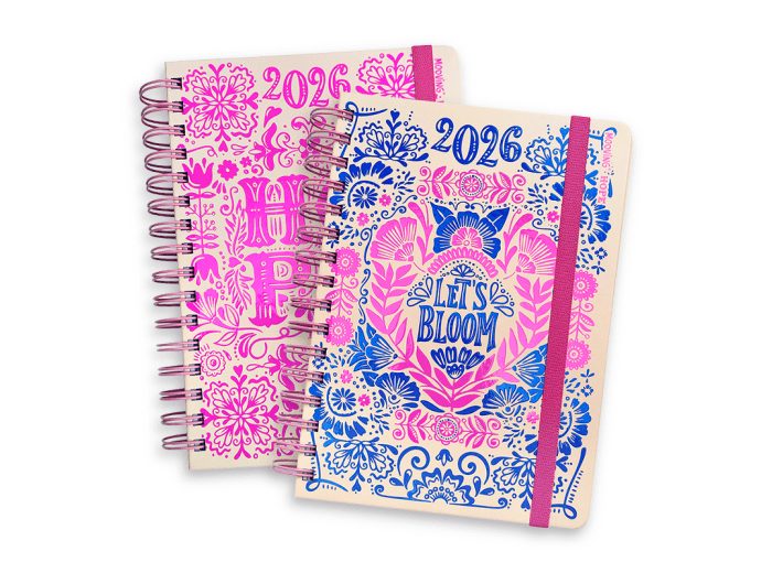 Agenda Hope Mooving día por página con espiral
